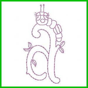 Alphabet Machine Embroidery Designs